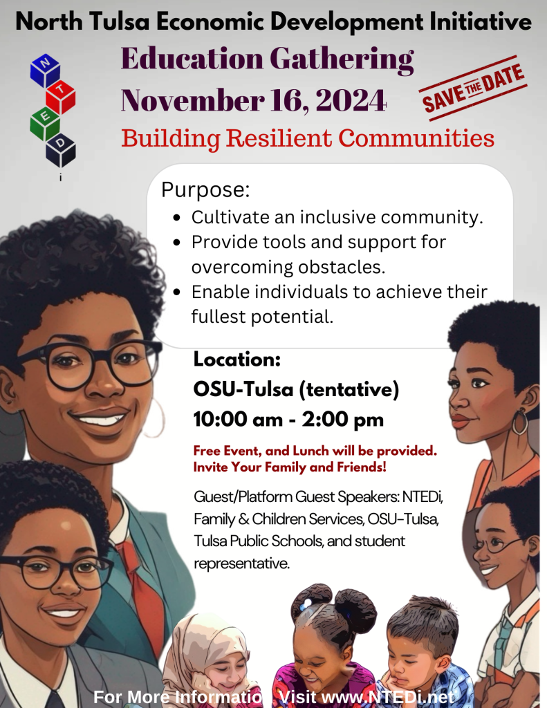 News & Updates – North Tulsa Economic Development Initiative